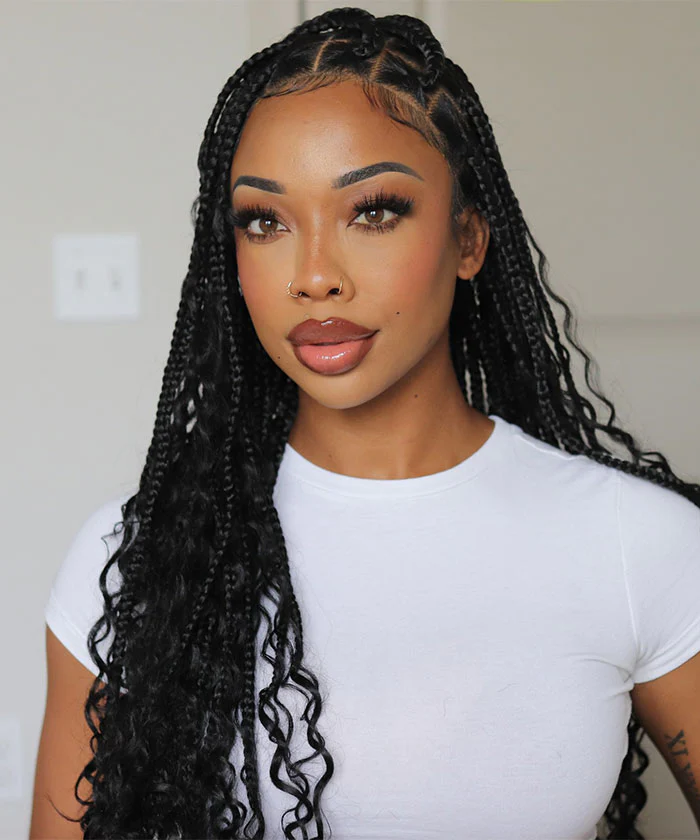 Elevate Your Curly Braid Style with Strategic Accessorizing – JALIZA