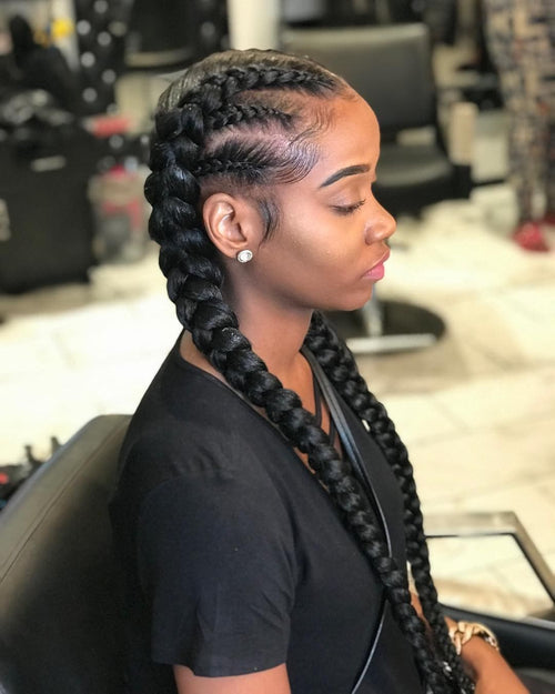 Easy Guide: How to Do 2 Cornrow Braids at Home – JALIZA
