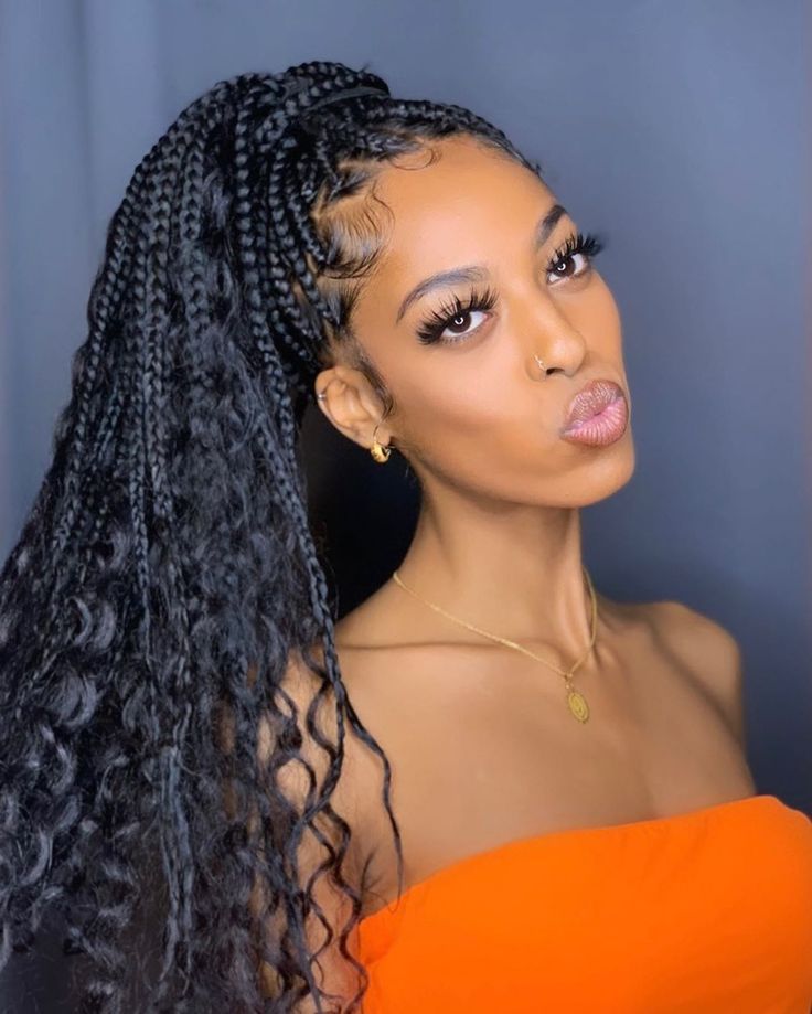 Boho Braids: Stylish Updos and Ponytails for Your Braided Wigs – JALIZA