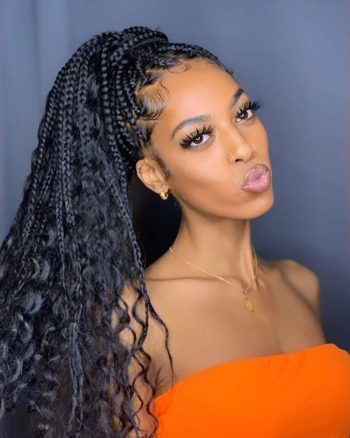 How to Curl Braid Ends with Flexi Rods for Bouncy Curls – JALIZA