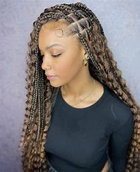 How to Do a Top Knot Bun Updo on Boho Box Braids – JALIZA