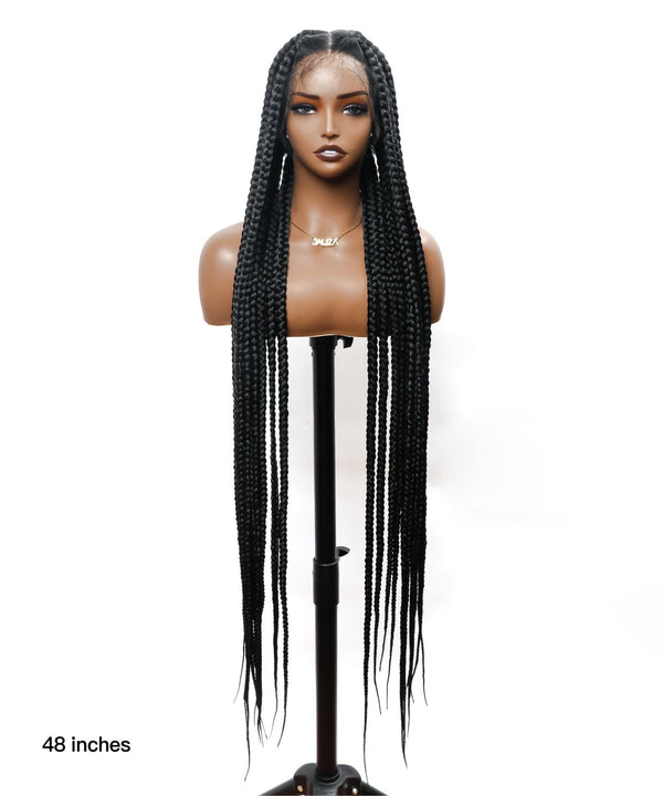 Box Braided Wigs - Knotless Box Braids & Boho Box Braided Wigs | JALIZA