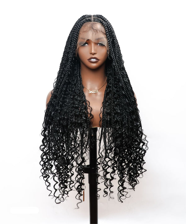 Full Lace Braided Wigs - Hand Tied Full Lace Braids | JALIZA