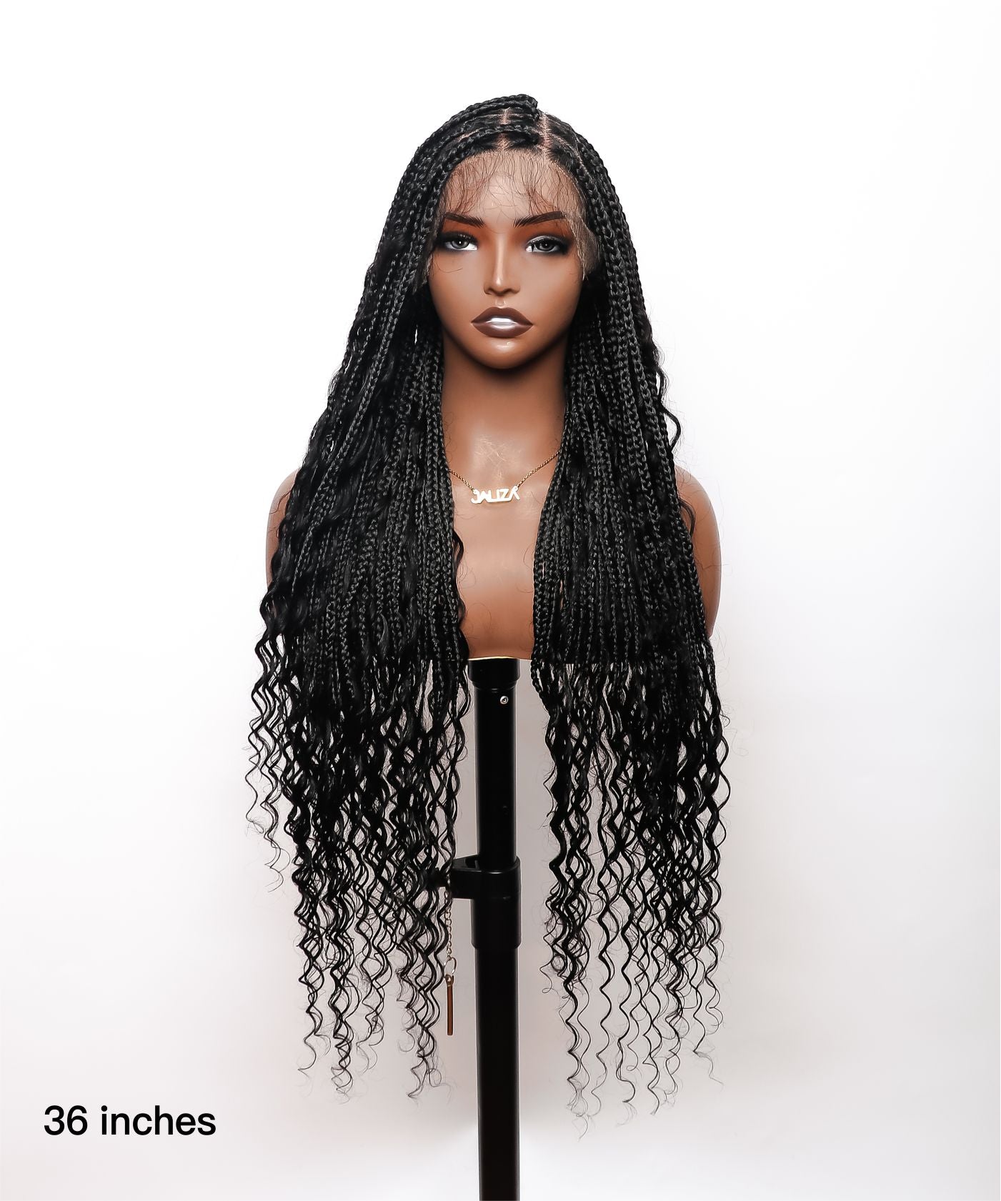 JALIZA Boho Braids Full Lace 13x7 HD Lace Wig