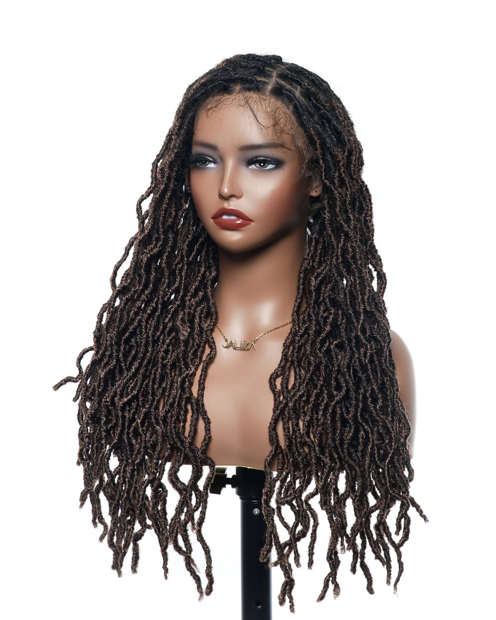 Salon Locs HD Full Lace 24“ 80 Strands Braided Wig｜JALIZA