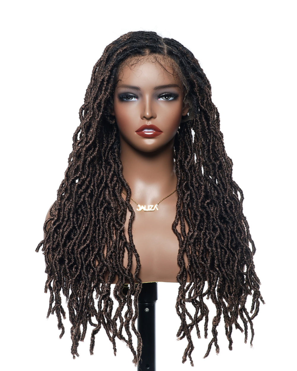Salon Locs HD Full Lace 24“ 80 Strands Braided Wig｜JALIZA