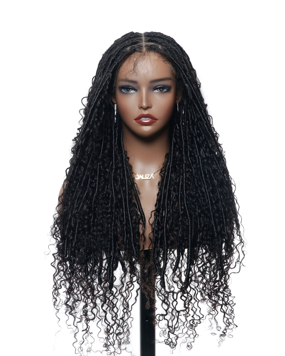Salon-Level Soft Locs 30” HD Full Lace 100 Strands Braided Wig ｜JALIZA