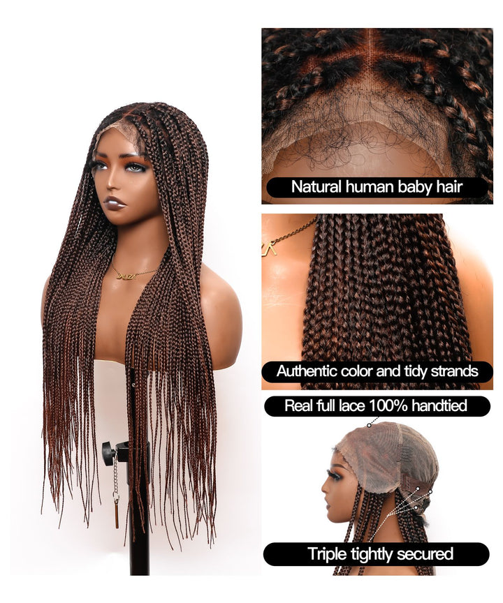 Box Braided Wigs - Knotless Box Braids & Boho Box Braided Wigs | JALIZA